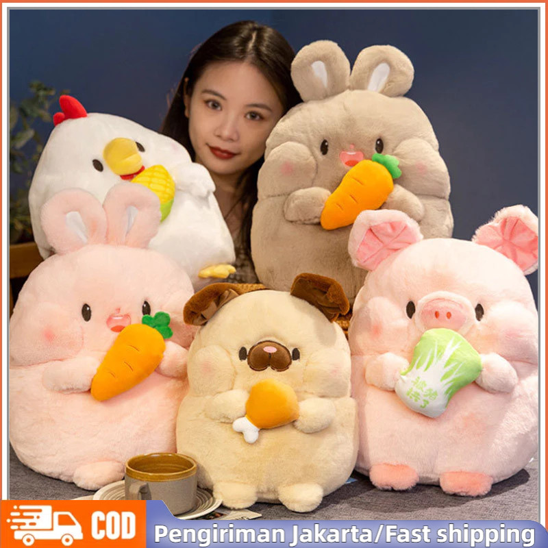 Jual 25CM Pig Plush Toy Lush Hewan Babi Lucu Boneka Babi Lucu Anak ...