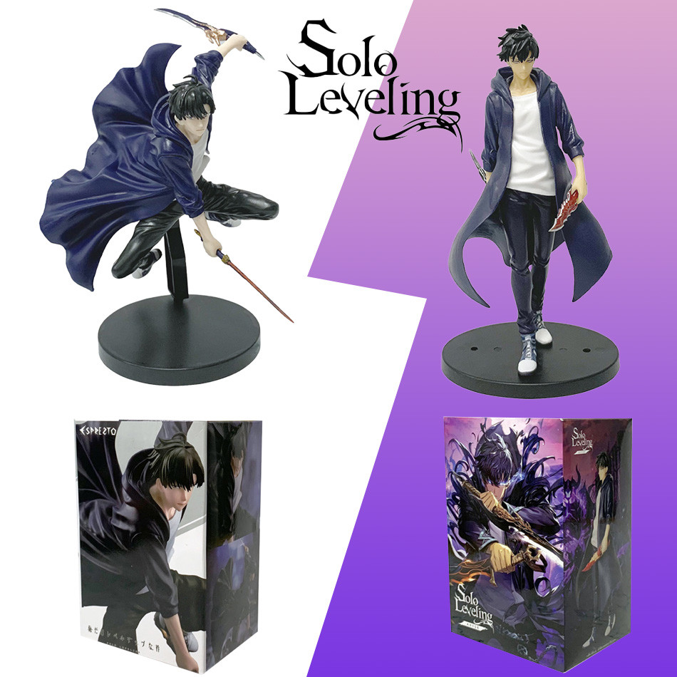 Jual In Stock Solo Leveling Shadow King Figure Sung Jinwoo Cheng Xiaoyu ...