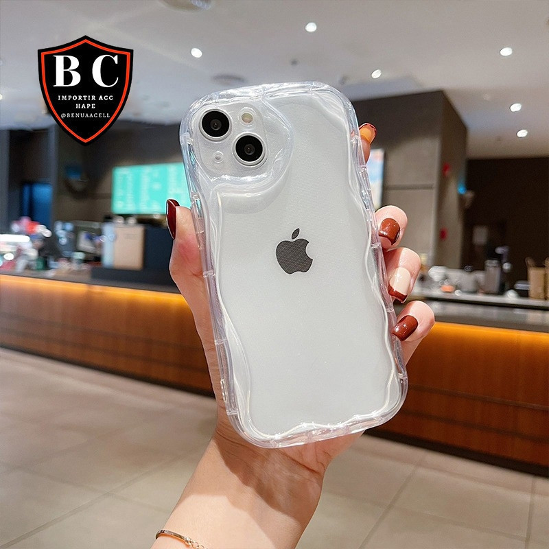 Jual SOFT CASE MELTING WAVY CLEAR FOR OPPO RENO 13 13F 14 14F RENO 12 ...