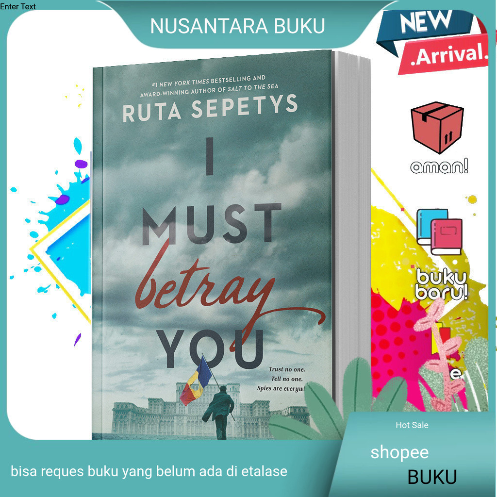 Jual BukuI Must Betray You by Ruta Sepetys | Shopee Indonesia