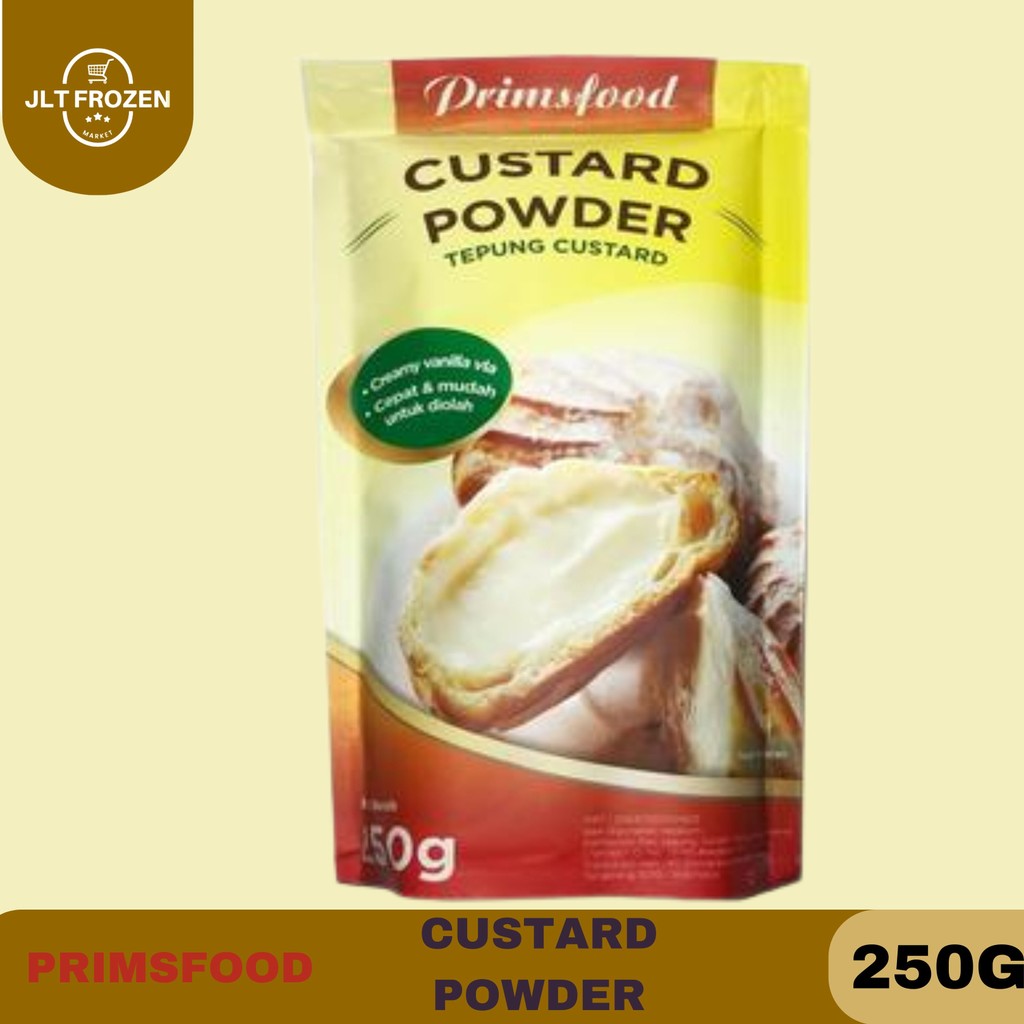 Jual Primsfood Custard Powder Kemasan 250g / Custard Powder / Tepung ...