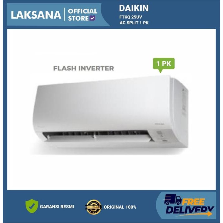 Jual AC SPLIT 1PK FLASH INVERTER DAIKIN FTKQ 25UVM4 (KHUSUS BANDUNG) | Shopee Indonesia
