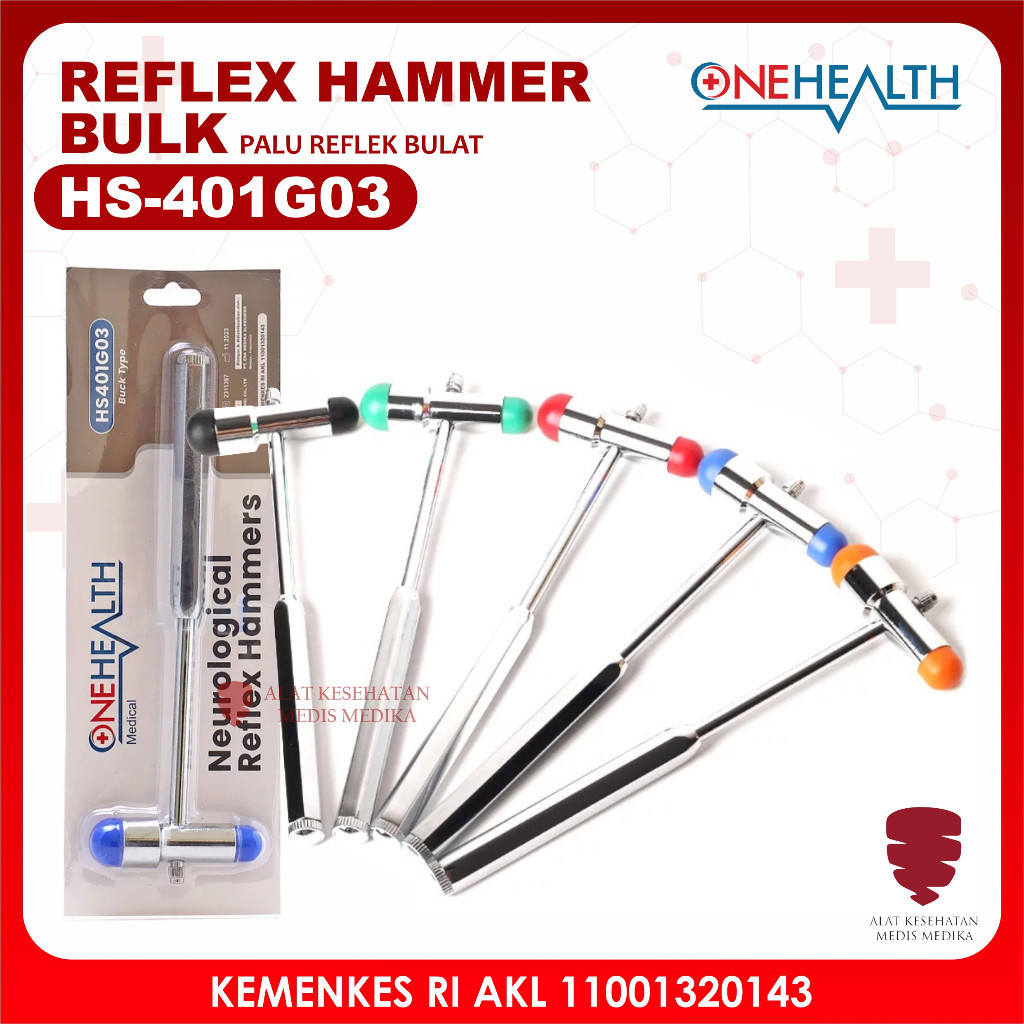 Jual Reflex Hammer Buck OneHealth HS-401G03 Palu Reflek Neurogical ...