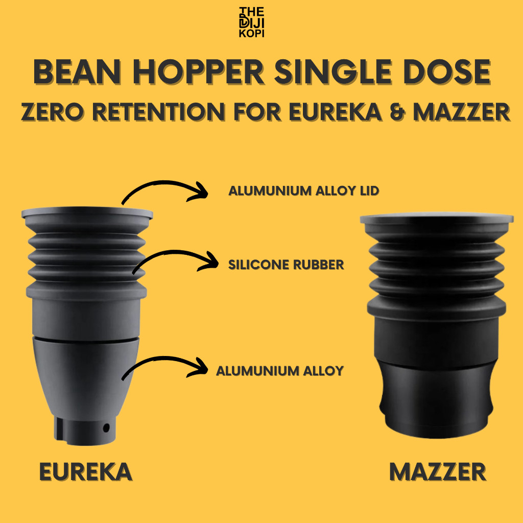 Jual Single Dose Hopper Eureka dan Mazzer Super Jolly Coffee Grinder ...