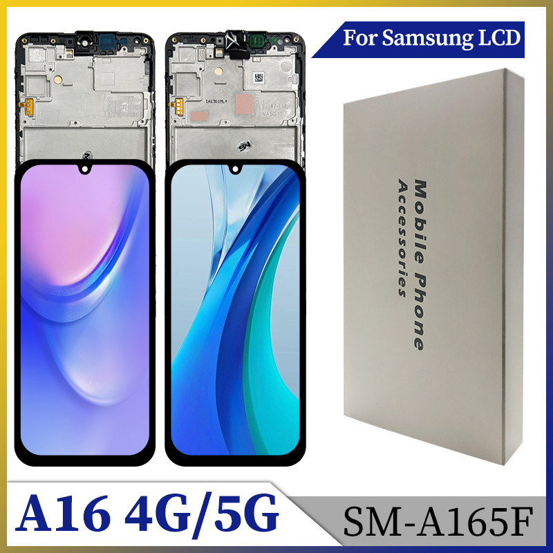 Jual OLED For Samsung Galaxy A16 4G LCD Display SM-A165M Tou Screen ...