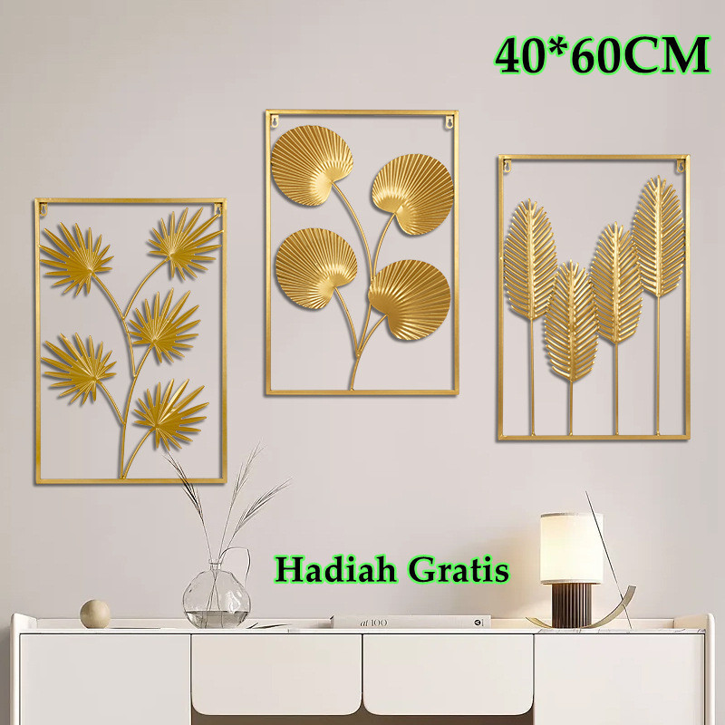 Jual Dinding Besi Sofa Ruang Tamu Kreatif Modern Latar Belakang Dinding ...