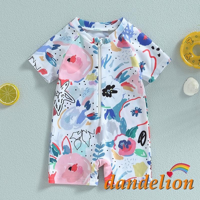 Jual Baju Renang Pelindung Ruam Bayi Pakaian Bermain Ritsleting Cetak ...