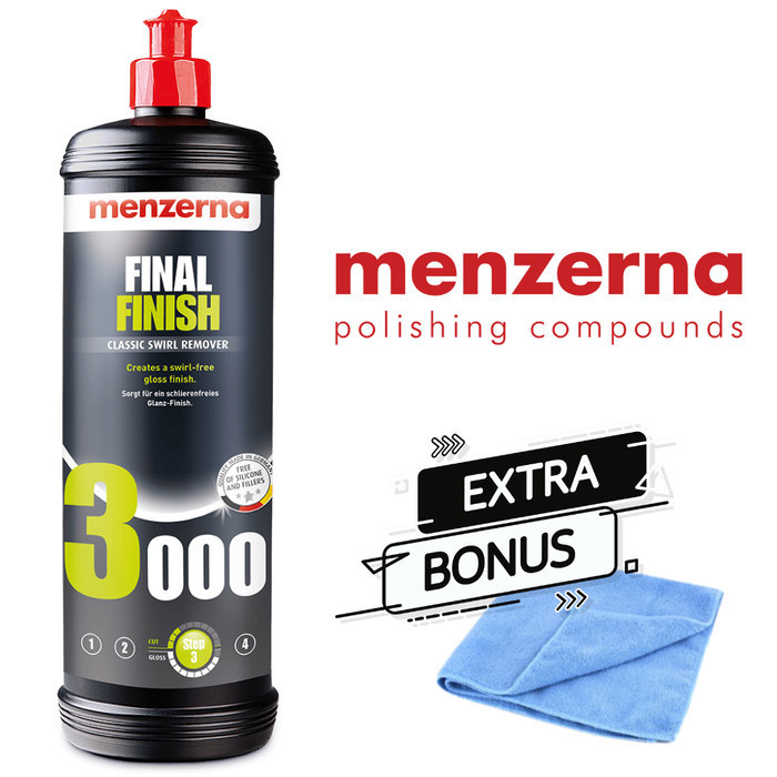 Jual Menzerna 3000 Final Finish 1 Liter, obat mesin poles pengkilap ...