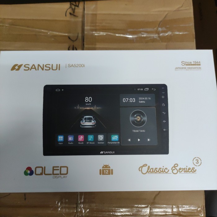 Jual HEAD UNIT ANDROID 9 INCH SANSUI CLASSIC SERIES GEN 3 HEAD UNIT ...