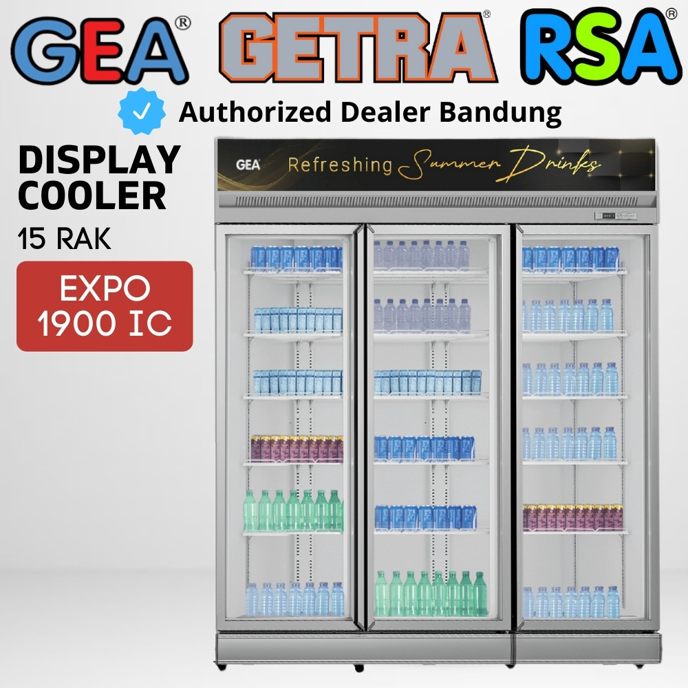 Jual Showcase Cooler GEA EXPO-1900 IC Kulkas Pendingin Minuman 3 Pintu ...