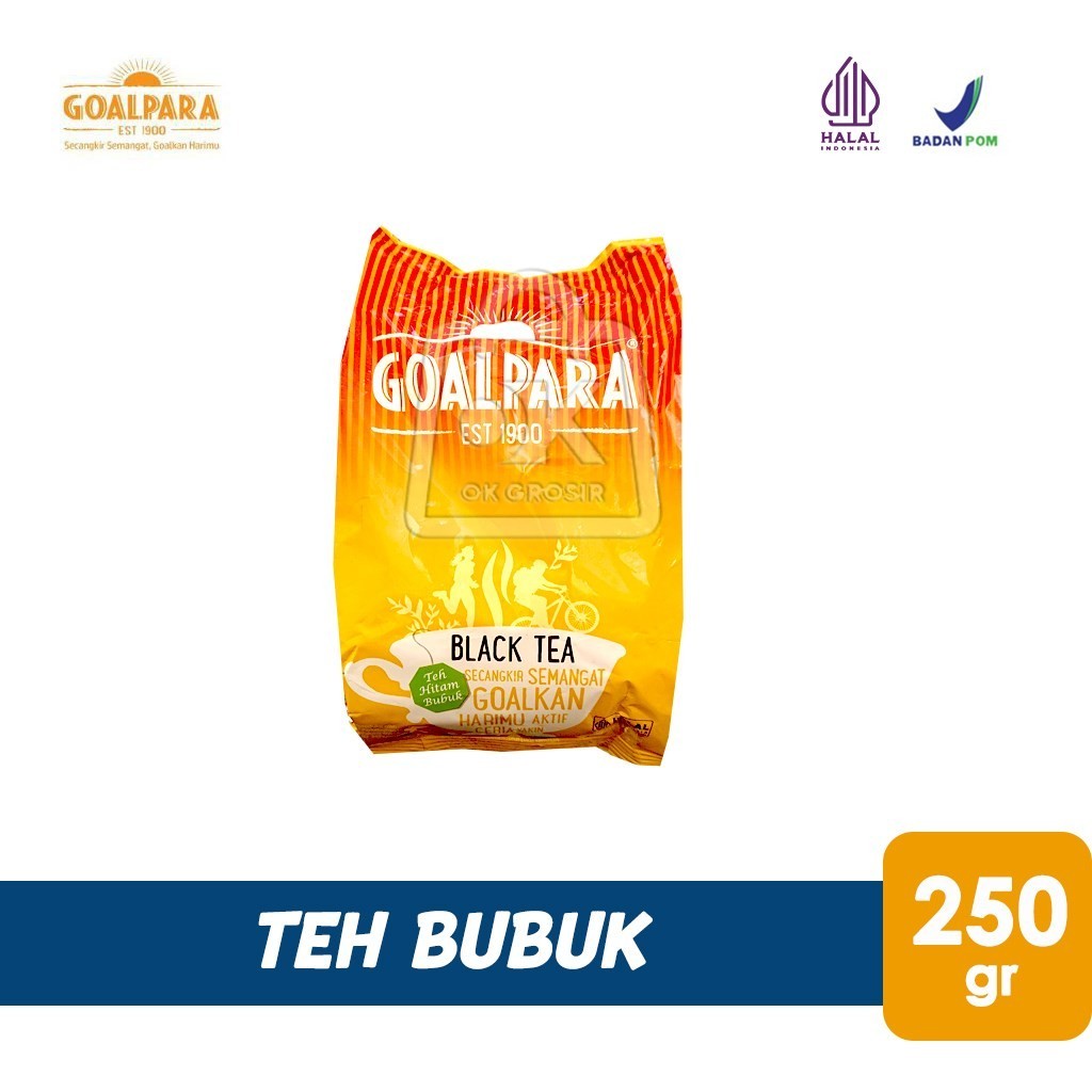 Jual Teh Goalpara Black Tea / Teh Hitam Bubuk (250 gr) | Shopee Indonesia