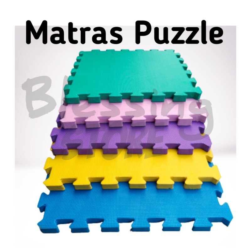 Jual SF70OL Matras puzzle ukuran 40x40 tebal 1 cm isi 4 pcs Puzzle ...