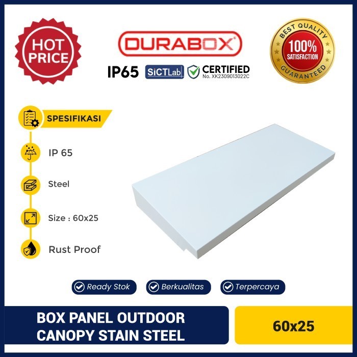 Jual SGA00 Topi box panel listrik 60x25 Durabox - Box Panel Outdoor ...