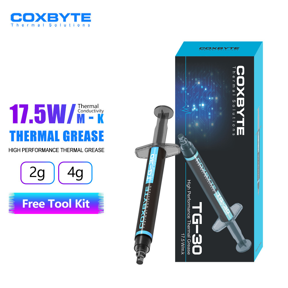 Jual 17.5W/mk Coxbyte Thermal Paste Grease for AMD Intel Processor CPU ...