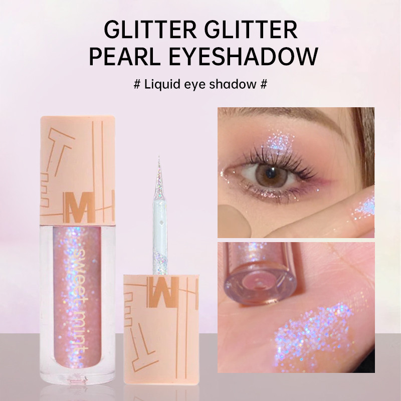 Jual [COD] Sweet Mint Starlight Glitter Liquid Eyeshadow Shimmer Eye ...