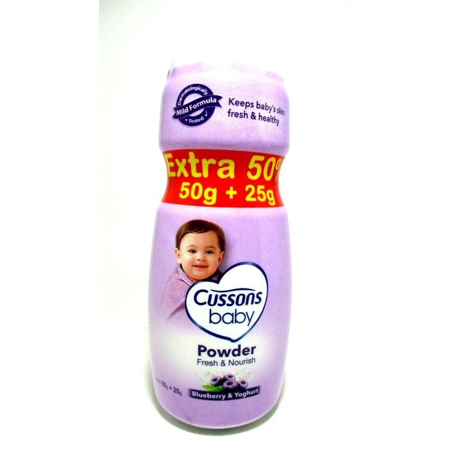 Jual CUSSONS BABY POWDER 50G (extra 50%) | Shopee Indonesia