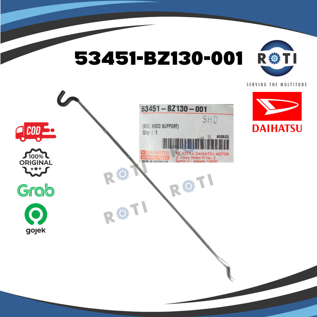 Jual DAIHATSU 53451-BZ130-001 TIANG PENYANGGA KAP MESIN GRAN MAX ...
