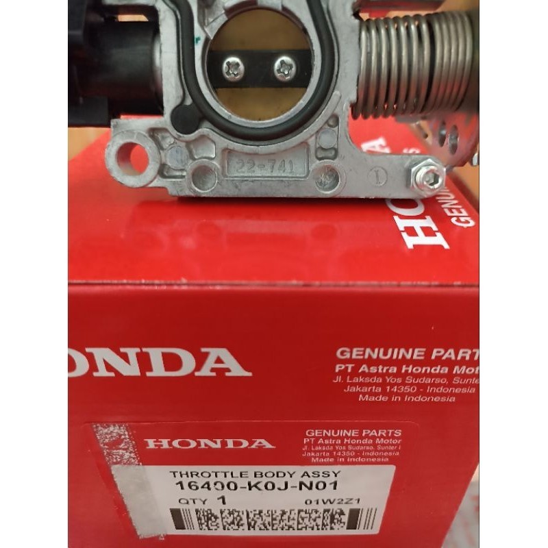 Jual THROTTLE THROTLE BODY INJEKSI KEIHIN GENIO K0J BEAT NEW LED DELUXE ...