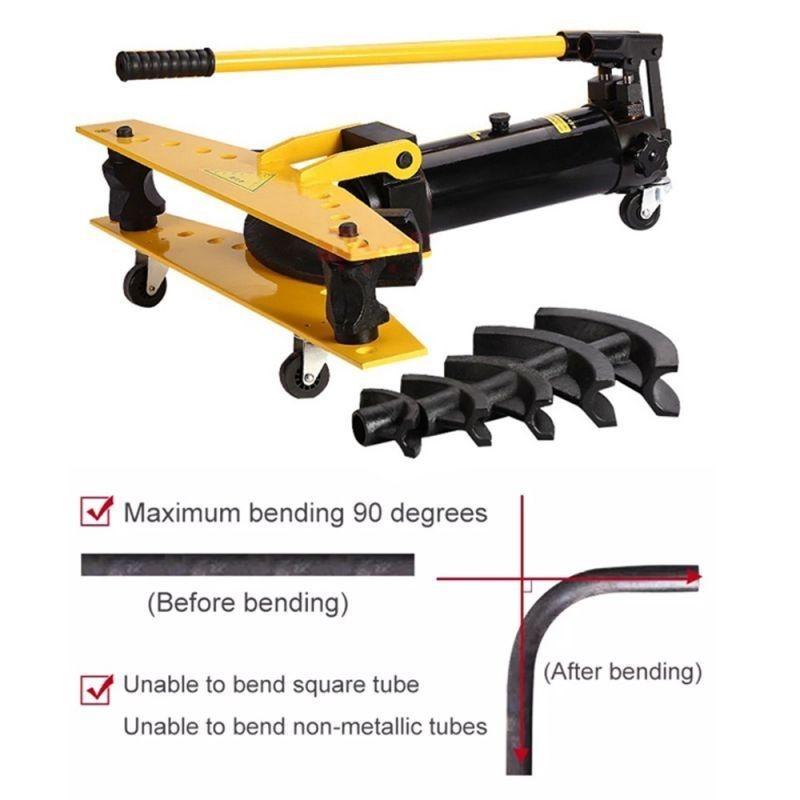 Jual SWG-2A 2 Inch Mesin Pembengkok Pipa Hidrolik Manual Dengan Roller ...