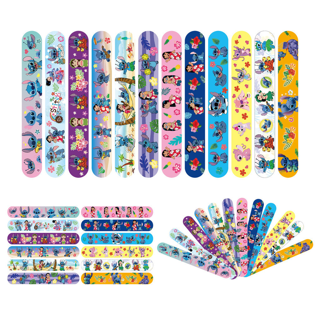 Jual Disney Stitch Slap Bracelet Party Decoration Lilo Stitch Silicone ...