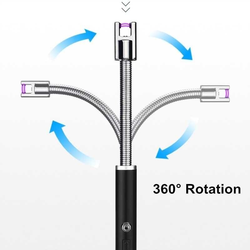 Jual MOS PEMANTIK API ELEKTRIK / KOREK LISTRIK RECHARGEABLE USB TYPE-C ...