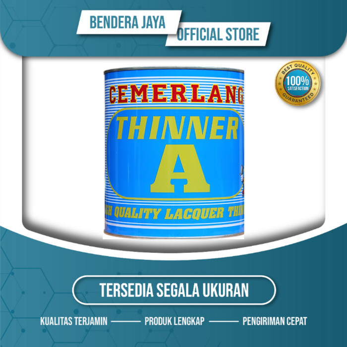 Jual Thinner Cemerlang A BIASA RT/ Untuk Cat Pelapis Batu Alam /Sebagai ...