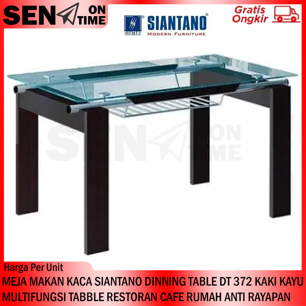 Jual [Kargo] Siantano Dinning Table Dt 372 Serbaguna Minimalis ...