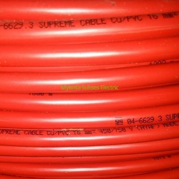 Jual Kabel Serabut NYAF 16mm SUPREME Meteran Eceran | Shopee Indonesia