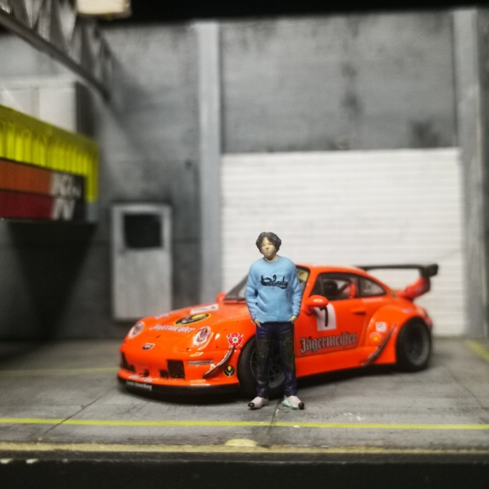 Jual LK99 Figure 1 64 Pria Akira Nakai Diorama Diecast Miniatur Hot ...