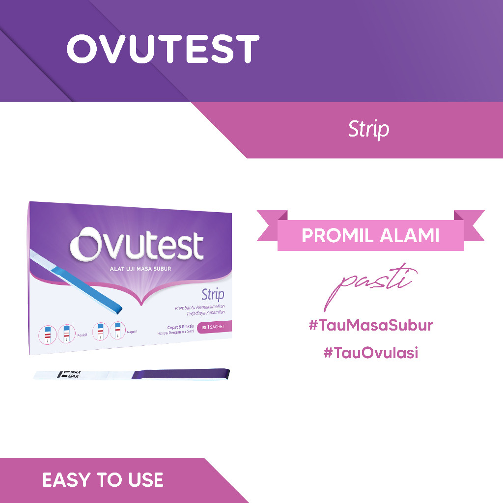Jual Ovutest - Alat Tes Masa Subur | Ovutest Strip | Shopee Indonesia