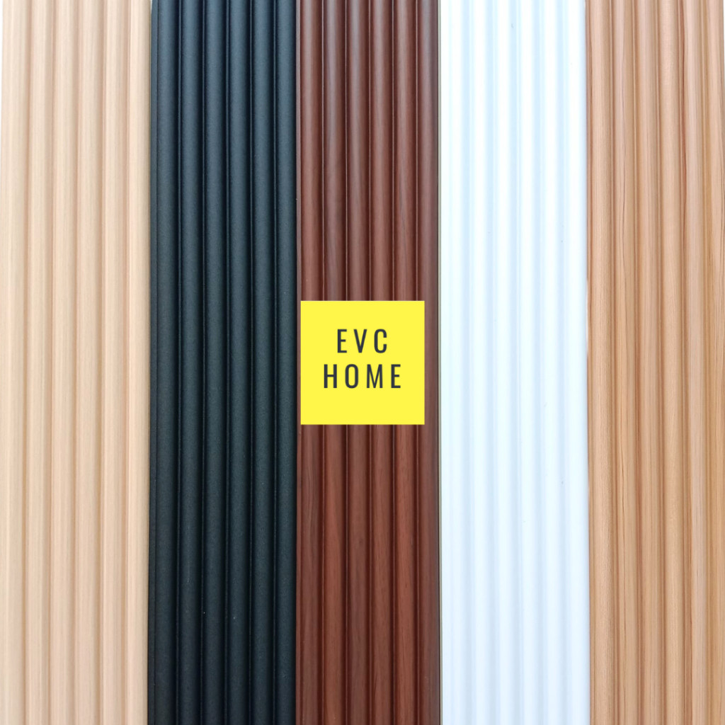 Jual JK88UY65 EVCHOME WPC WOOD PANEL CIRCULAR/ FLUTED WALLPANEL ...