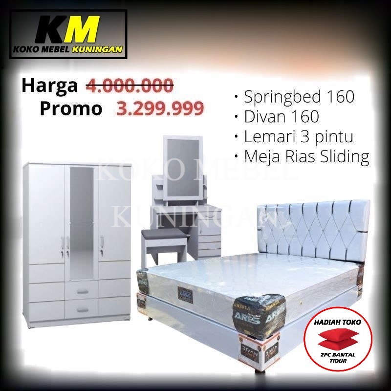 Jual (FREE BANTAL TIDUR) Paket Lamaran Seserahan Furniture Kamar Set ...