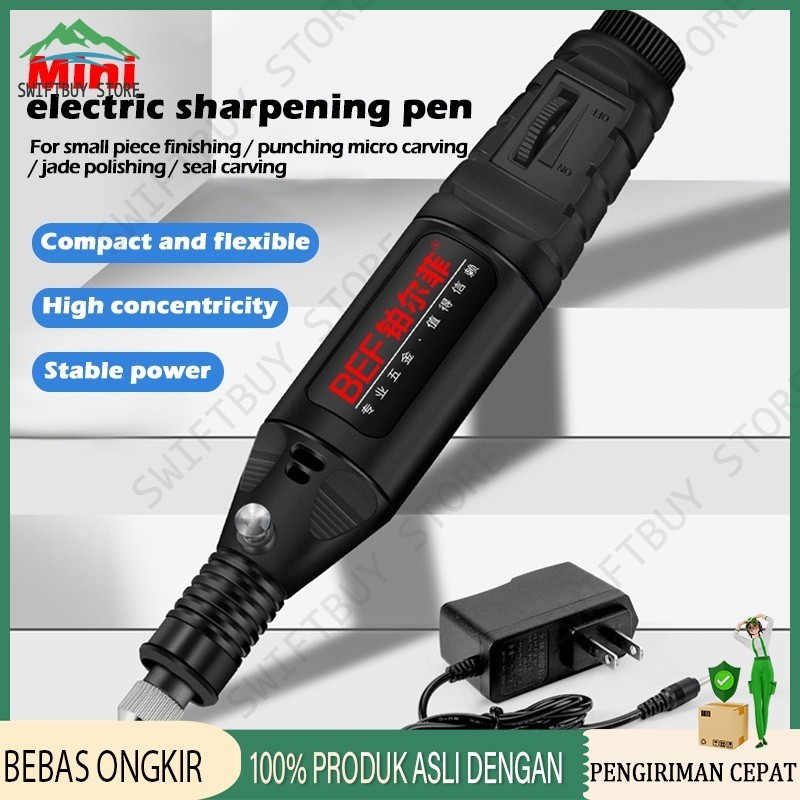 Jual Bor Mini 12V DC 18000 RPM Mini Drill Electric Engraver Grinder ...