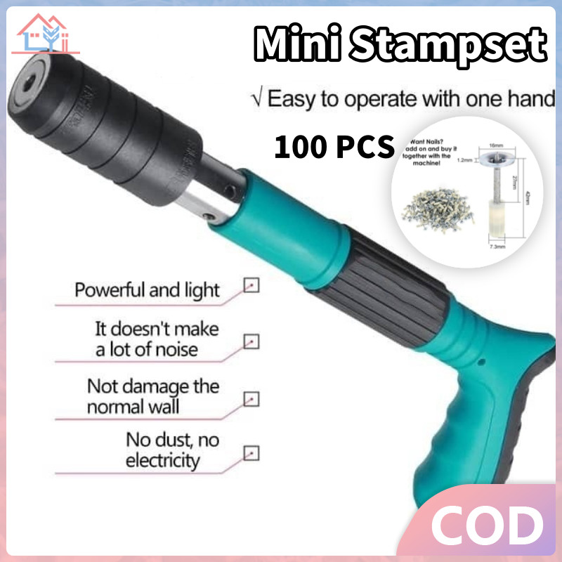 Jual 【Pengiriman Jakarta】Mini Stampset /Alat Tembak Paku 10.5mm Nail ...