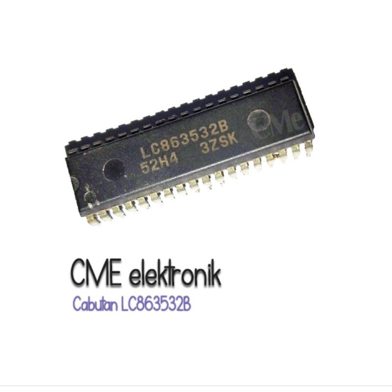 Jual IC CABUTAN LC863532 / LC863532B IC MICOM PROGRAM TV COPOTAN SECOND ...