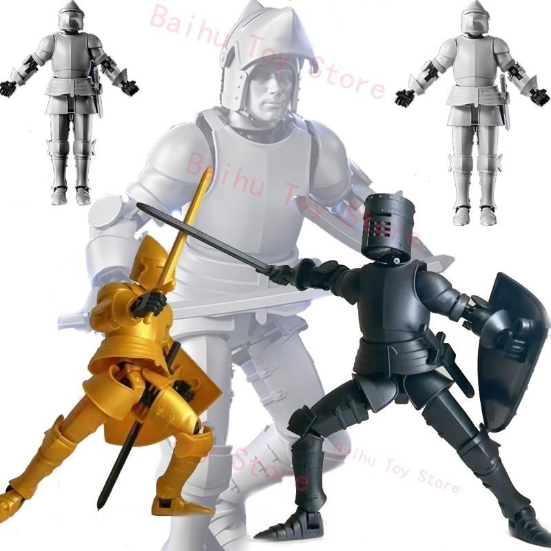 Jual Multi-Jointed Dummy Puppets 13 Knight Doll 3D Printed Mannequin ...