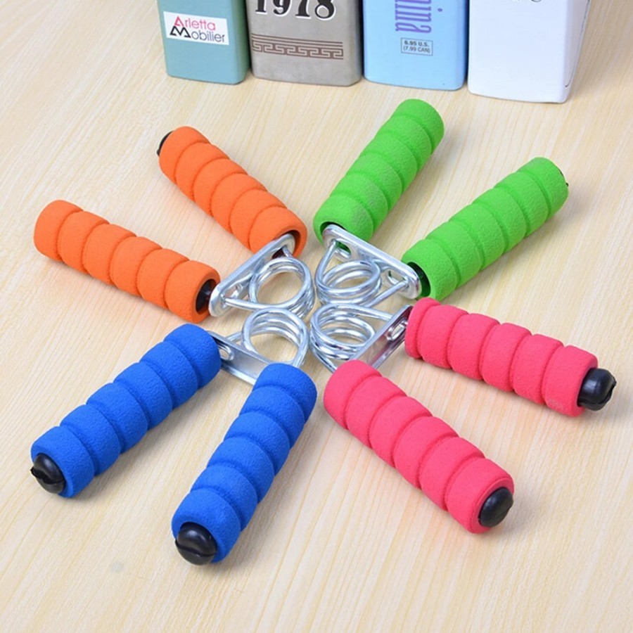 Jual KUKE Handgrip Fitness Gagang Busa & Plastik / Hand Exercise Lever ...