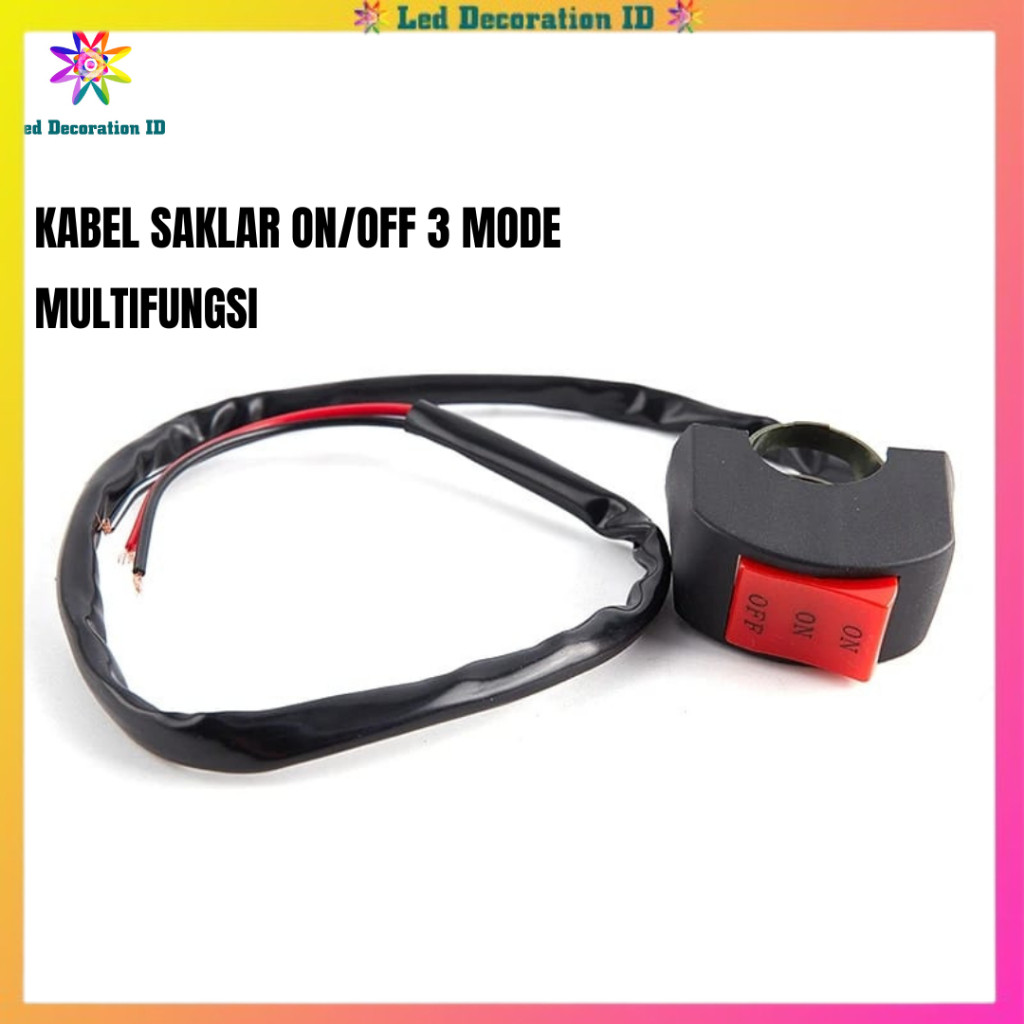 Jual KABEL SAKLAR 3 MODE / SAKLAR MOTOR 3 MODE / SAKLAR MULTIFUNGSI ...