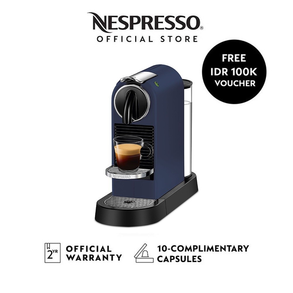 Jual Nespresso Citiz Coffee Machine, Magic Blue (Limited Edition ...