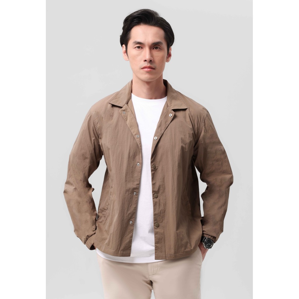 Jual MANZONE - Jacket Lengan Panjang Pria Milo - Brown | Shopee Indonesia