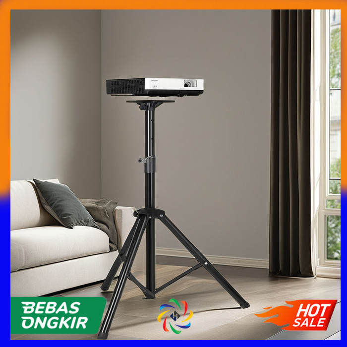 Jual Stand Meja Proyektor Tripod Telescopic Adjustable 360 Derajat ...