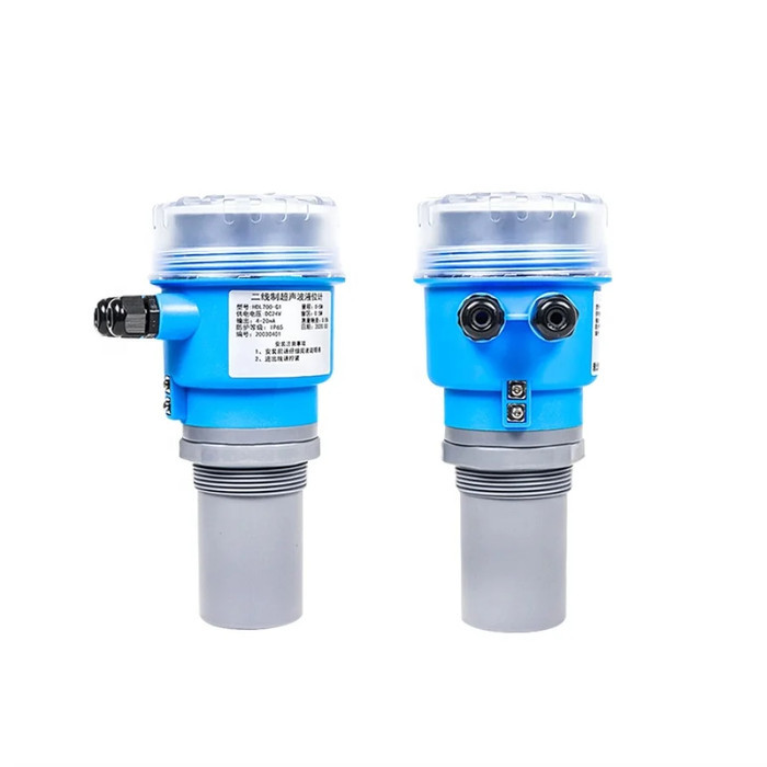 Jual Ultrasonic Level Transmitter Range 0 - 10M 10 meter DC 24V Output ...