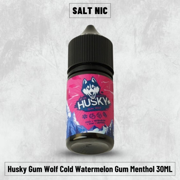 Jual Husky Gum Wolf Cold Watermelon Gum Menthol Salt Nic 30mL by Husky ...