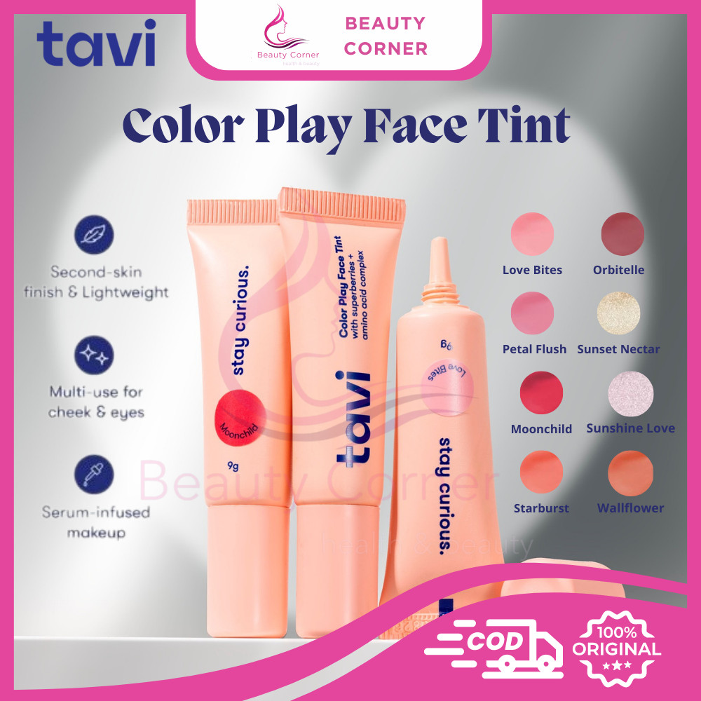 Jual Tavi 3in1 Color Play Face Tint - 9gr | Shopee Indonesia