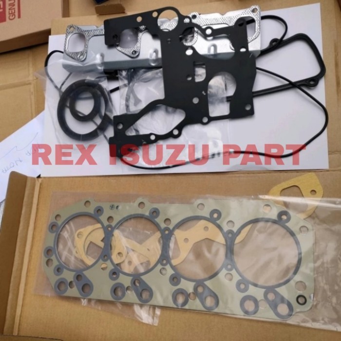 Jual Packing paking gasket overhaul SET Isuzu panther 2500CC 4JA OEM | Shopee Indonesia