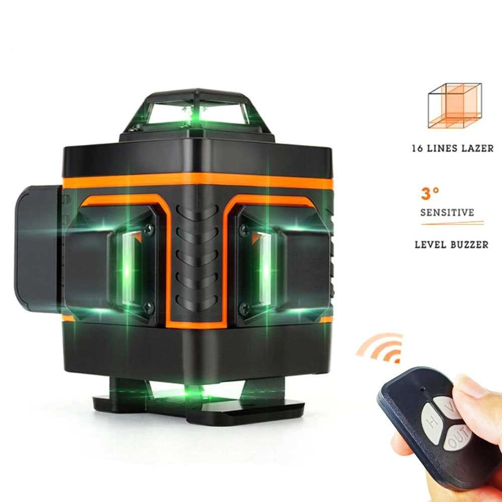 Jual Taffware Hilda Laser Level Self Leveling 4D 16 Line with Remote ...