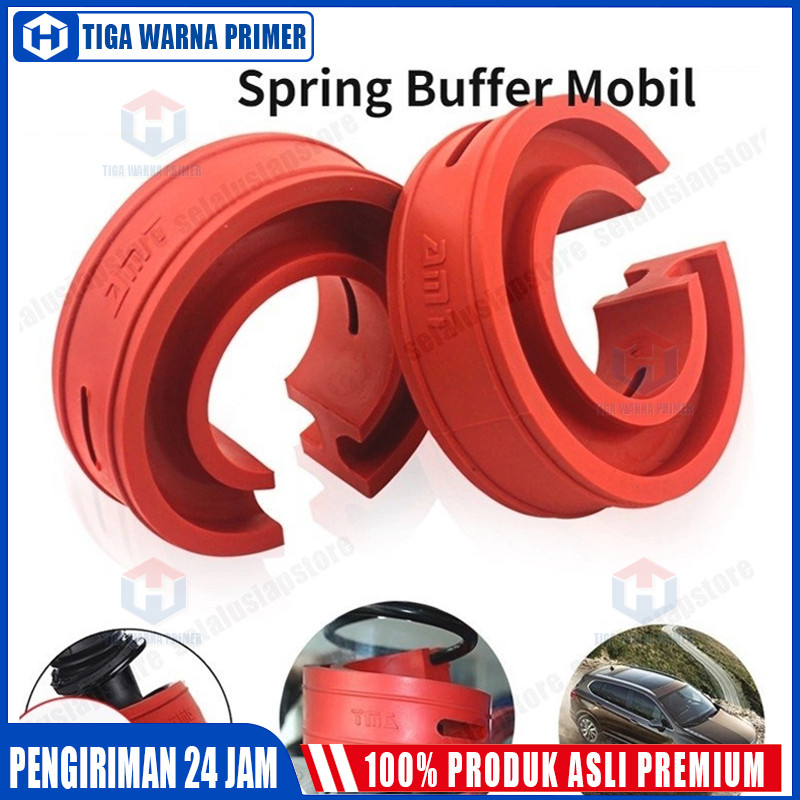 Jual 2PCS Spring Buffer Mobil Bemper Bumper Shock Absorber Auto ...
