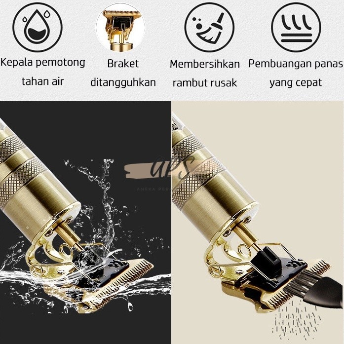 Jual APS-J403-Mesin Cukur Rambut / Alat Cukur Kumis / Alat Cukur jenggot naga dragon / Mesin ...