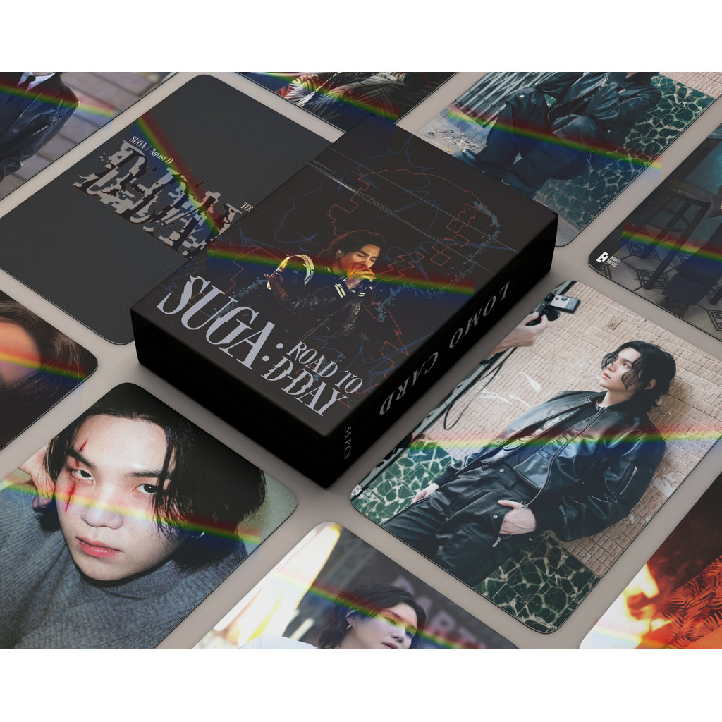 Jual [55pcs] HOLOGRAM PACK PHOTOCARD SUGA ROAD TO D DAY HOLO BTS ALBUM LOMO CARD PHOTO CARD KPOP ...