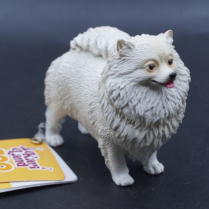 Jual KORI Pomeranian Pom Anjing Mini Pom Mainan Figure Binatang ...